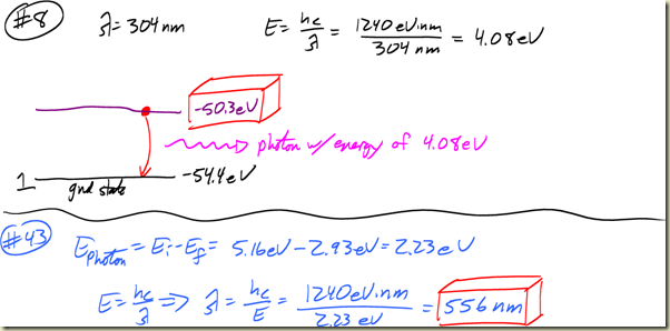 Chapter 28 Sample HW Problems - Regents Physics